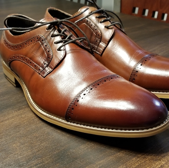 Stacy Adams | Shoes | Mens Stacy Adams Brown Dickinson Dress Shoes ...